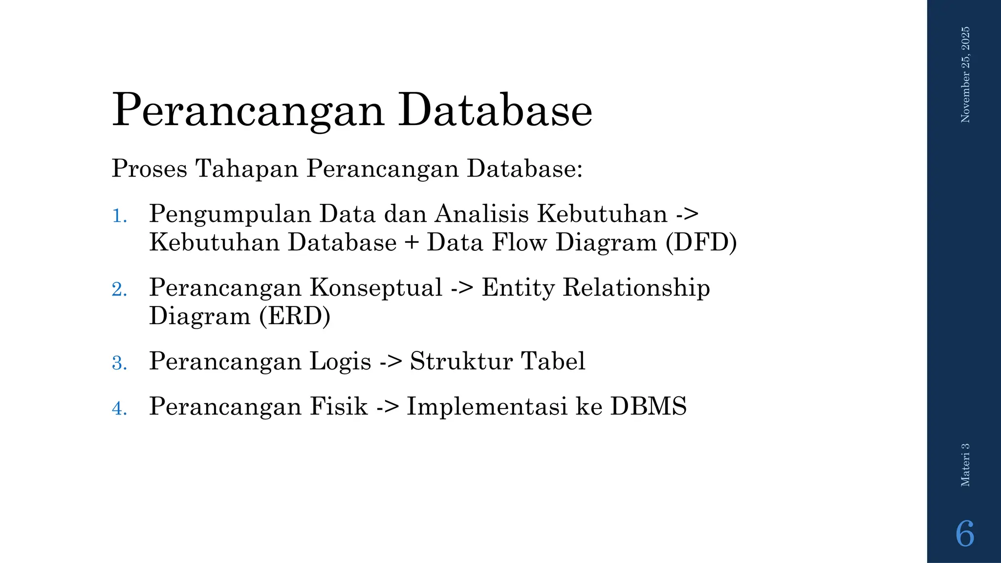 PPT Basis Data Materi Pengantar Minggu ke-2 | PPTX