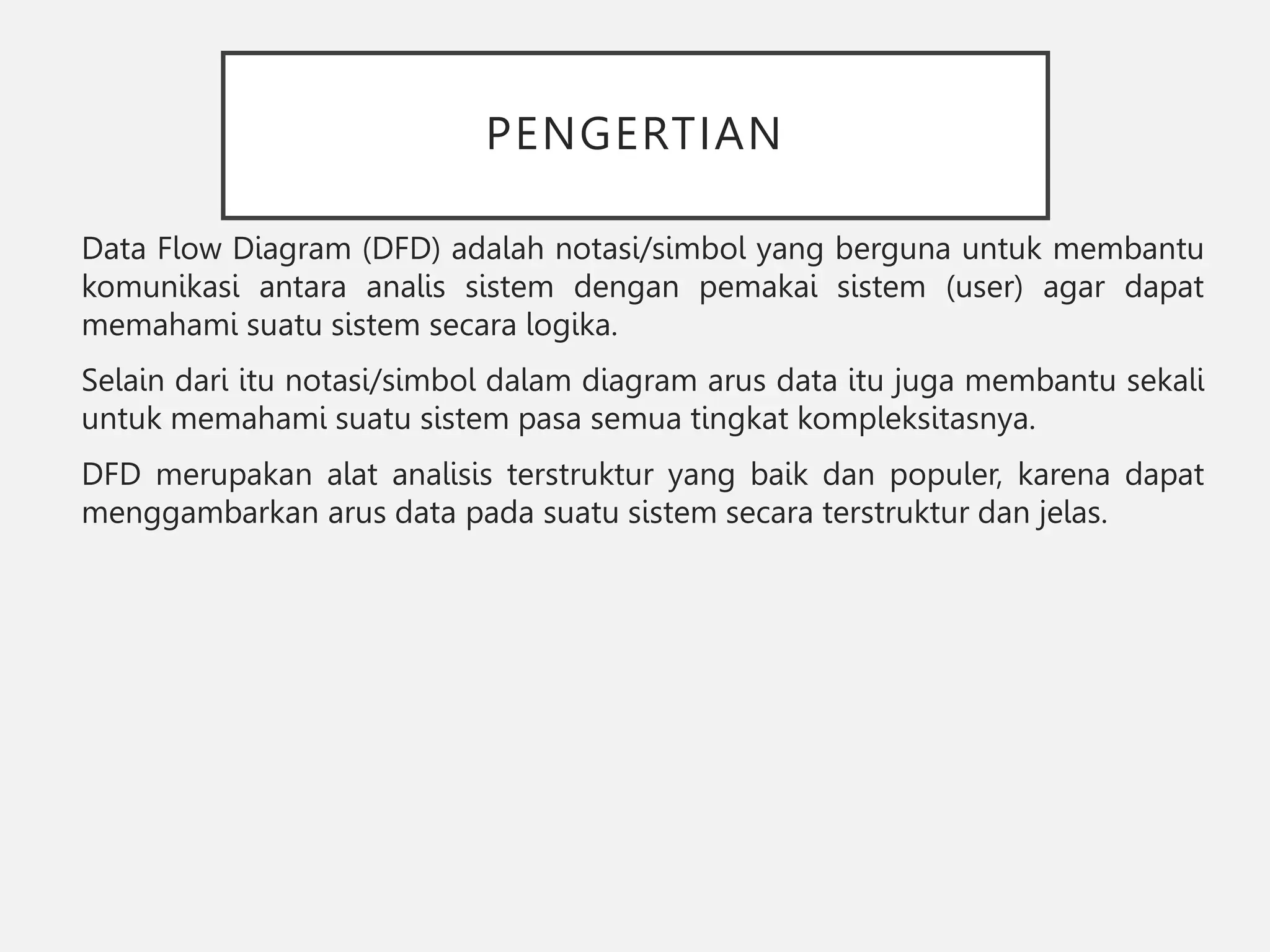 MATERI 3 DIAGRAM FLOW DATA analisa perancangan sistem informasi | PPT