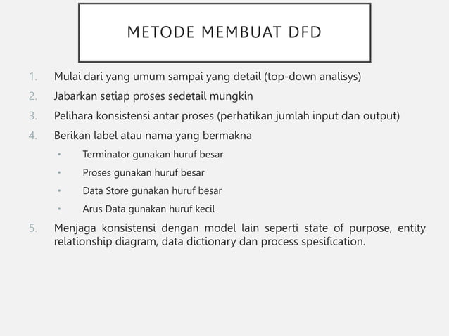 MATERI 3 DIAGRAM FLOW DATA analisa perancangan sistem informasi | PPT