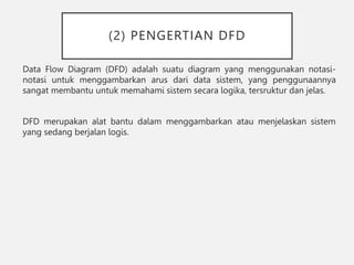 MATERI 3 DIAGRAM FLOW DATA analisa perancangan sistem informasi | PPT