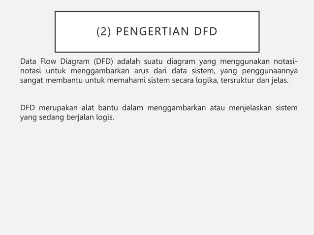 MATERI 3 DIAGRAM FLOW DATA analisa perancangan sistem informasi | PPT