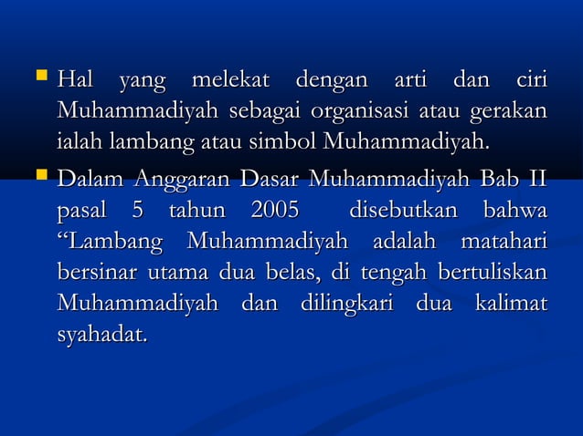 Gerakan Muhammadiyah | PPT