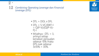 Materi 3 MANAJEMEN KEUANGAN Perencanaan Keuangan dan Pertumbuhan ...