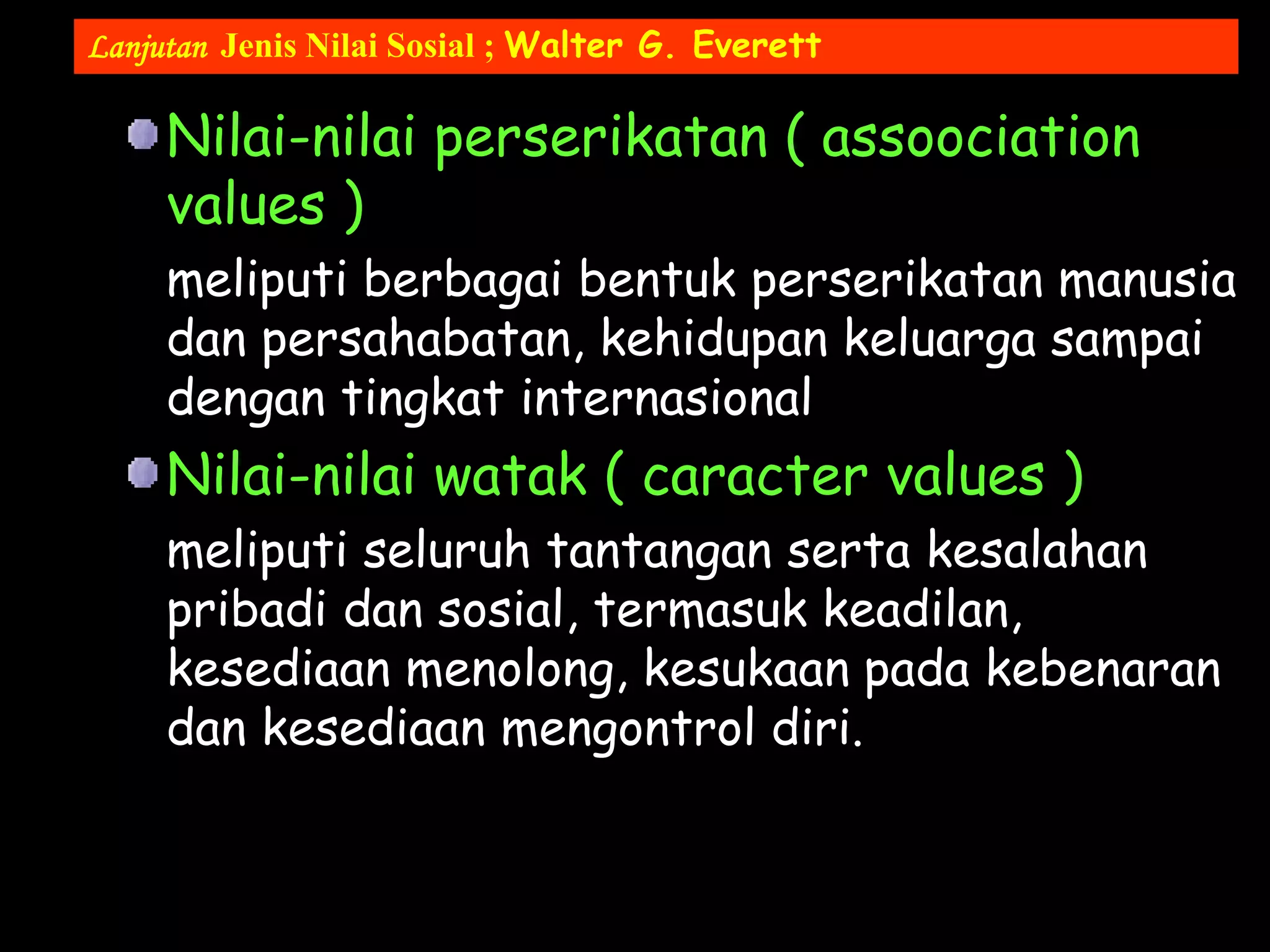 Materi 3 nilai sosial dan budaya | PDF