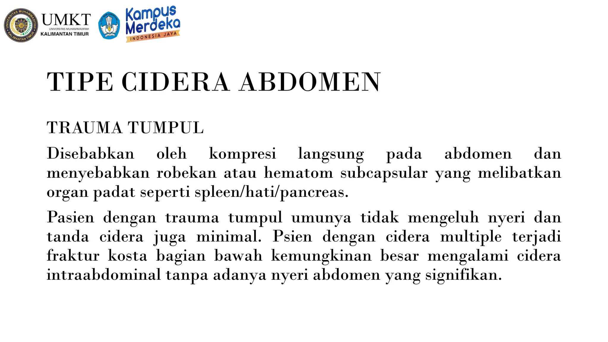 MATERI 3 PEMBELAJARAN TRAUMA THORAX ABDOMEN.pptx
