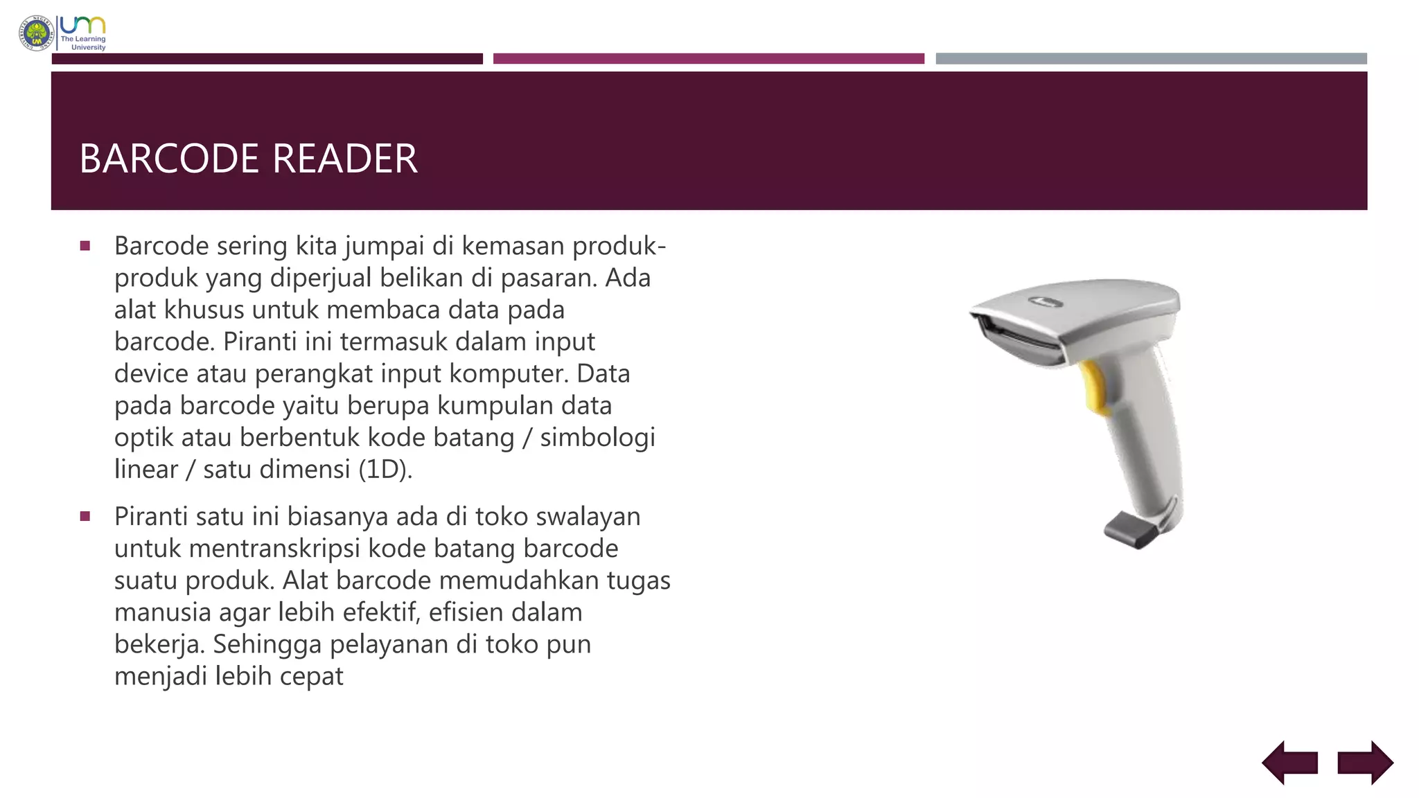 Materi 3 peranti masukan | PPTX