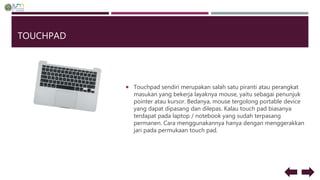 Materi 3 peranti masukan | PPTX