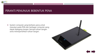 Materi 3 peranti masukan | PPTX