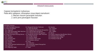 Materi 3 peranti masukan | PPTX