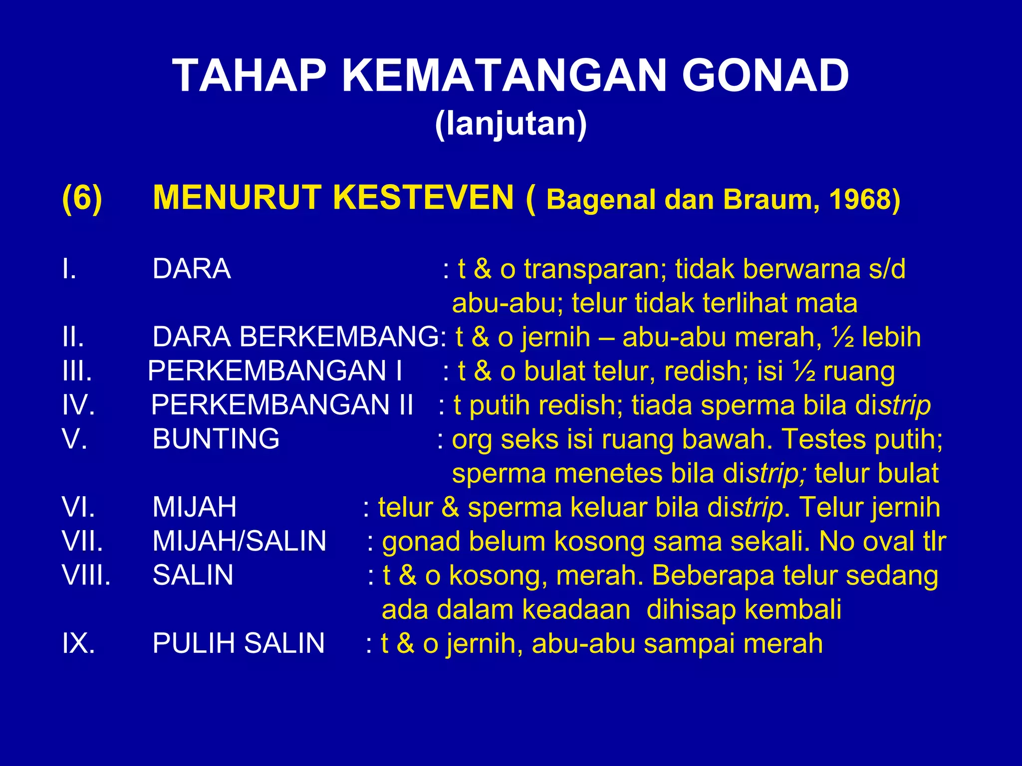 MATERI 3 TINGKAT KEMATANGAN GONAD ( TKG ).ppt
