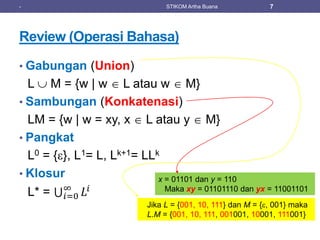 Materi 4 Regular Expression | PPTX | Programming Languages | Computing