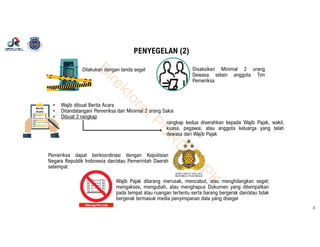 MATERI 4 - TEKNIS PEMERIKSAAN Pajak daerah | PDF