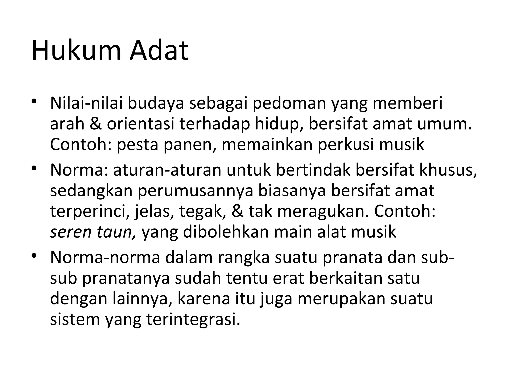 Materi 4b hukum adat | PPT