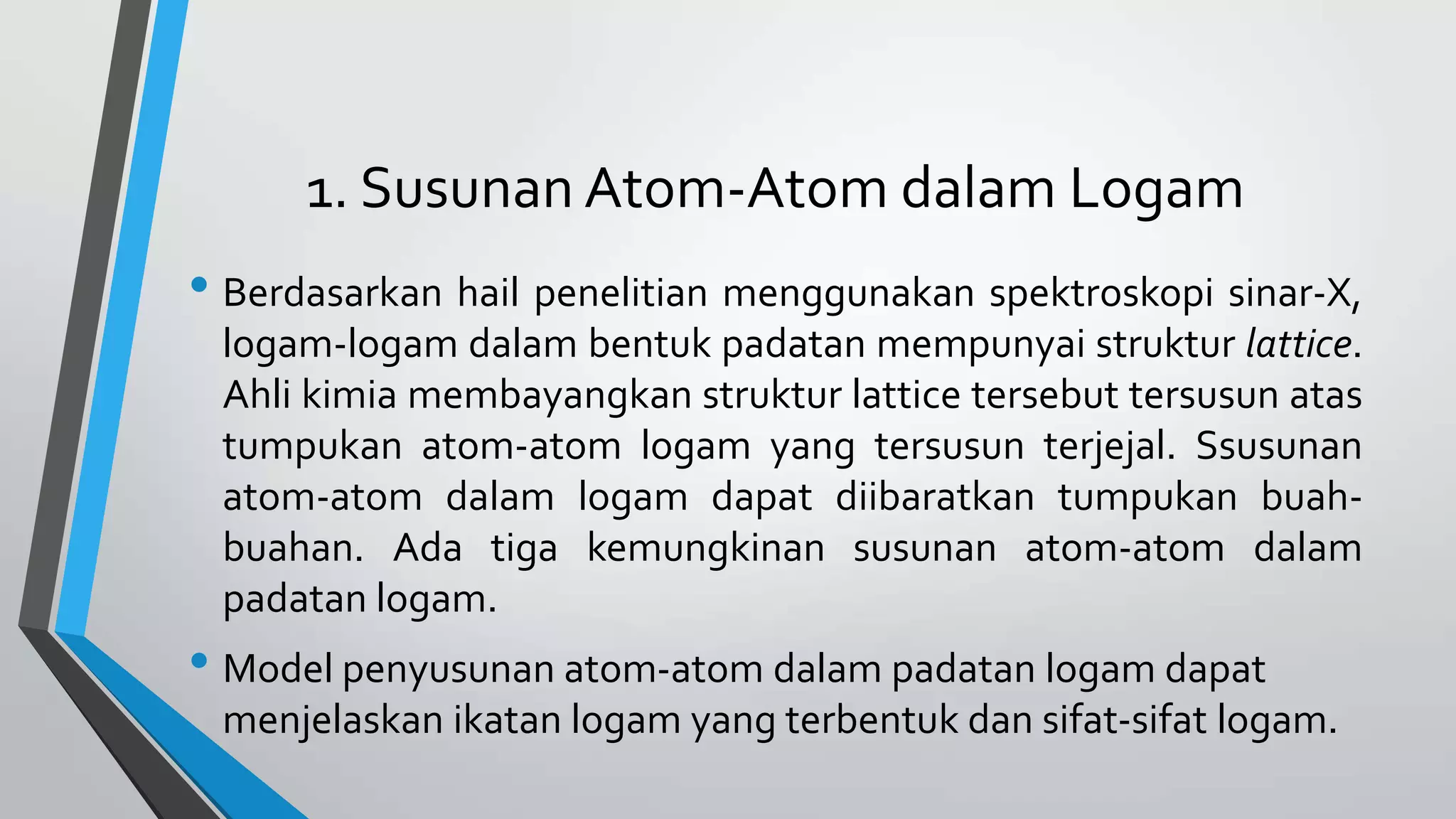 ikatan logam | PPTX