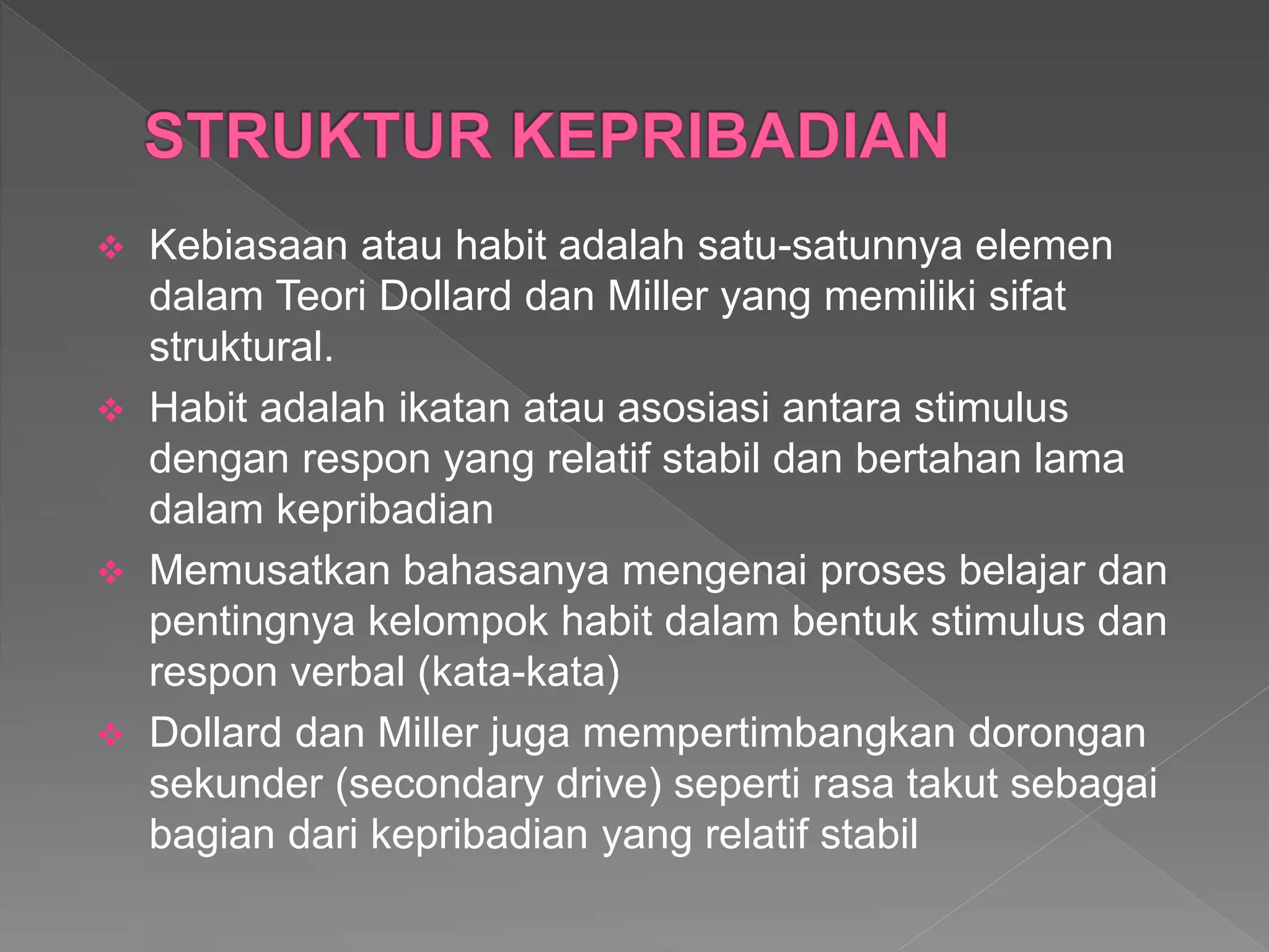 JOHN DOLLARD DAN NEAL MILLER | PPTX