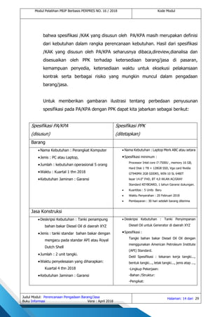 Materi 5. perencanaan pengadaan | PDF