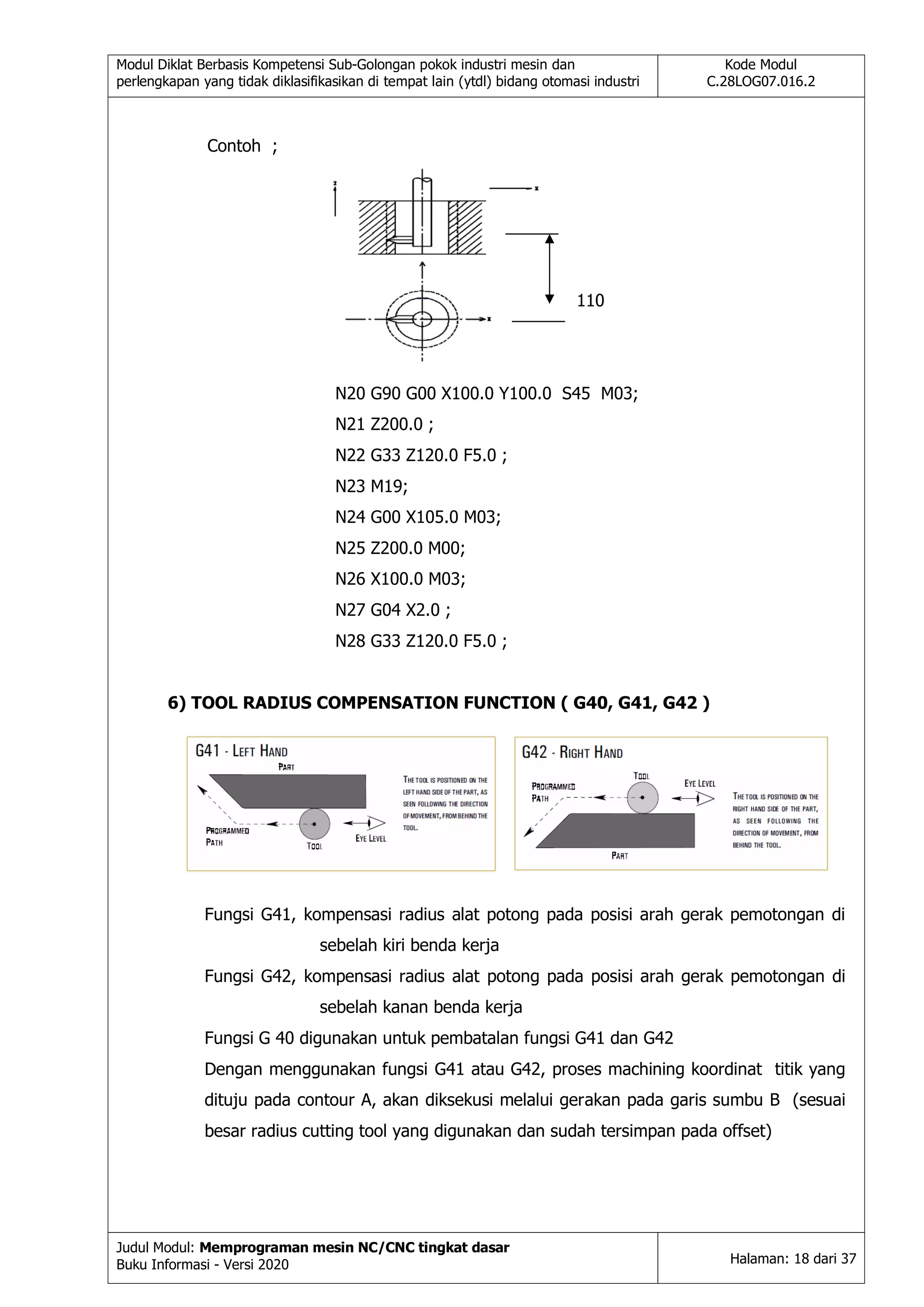 Materi 5 Lanjutan 1 Aplikasi Fungsi G code | PDF