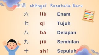 Materi Angka Dalam Bahasa Mandarin Beserta Artinya | PDF