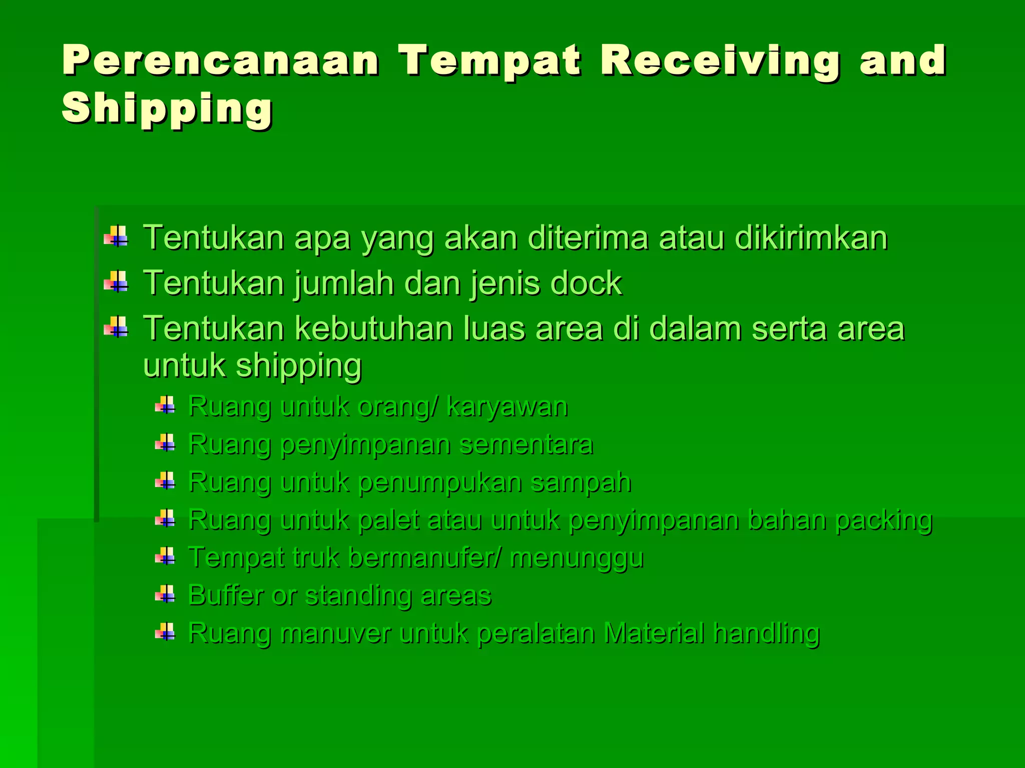 Materi 5 Fungsi Dan Operasi Pergudangan | PPT