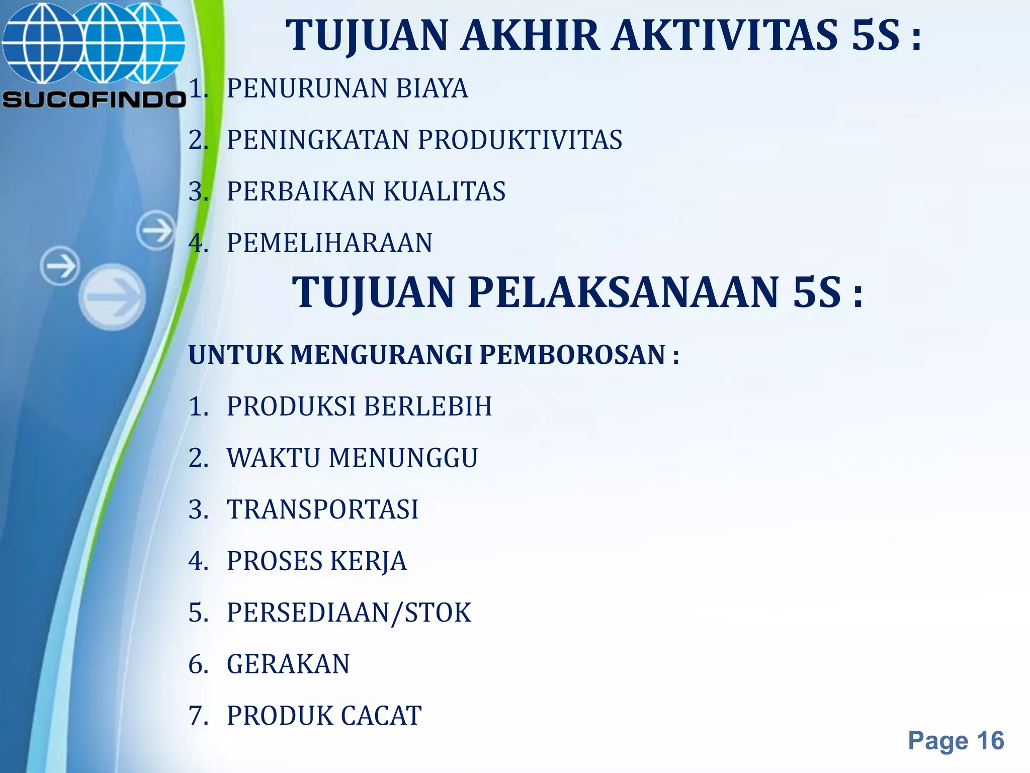 Materi 5 R (ringkas, rapi,resik,rawat,rajin) | PDF