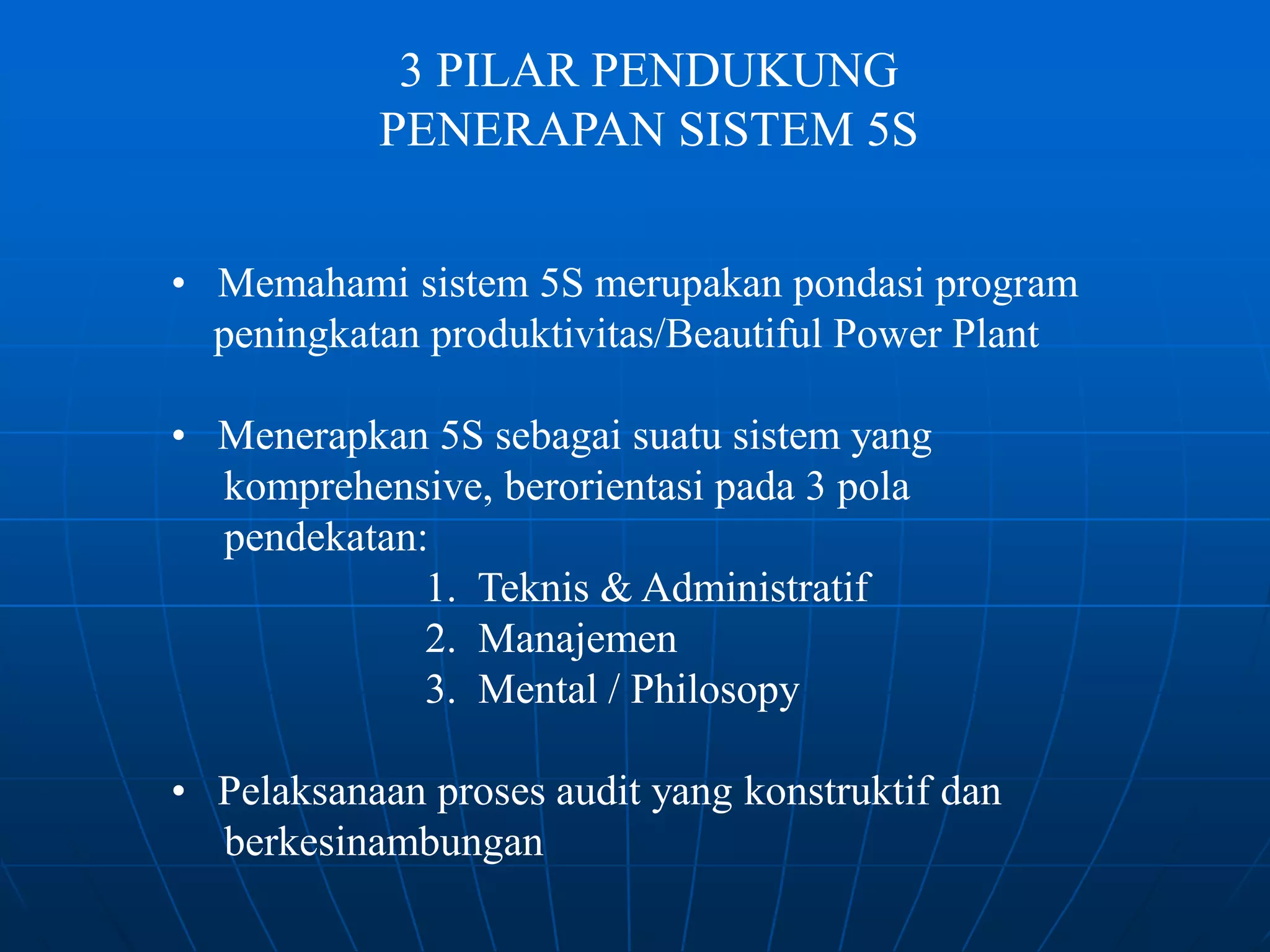 Materi 5 S (Seiri Seiton Seiso Seiketsu Shitsuke) | PDF