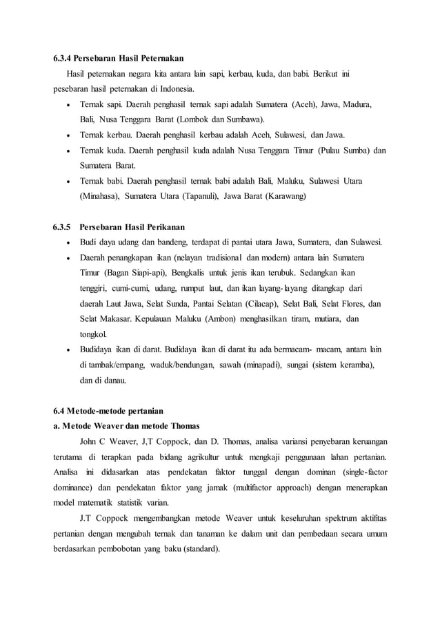 Georafi Pertanian | DOCX