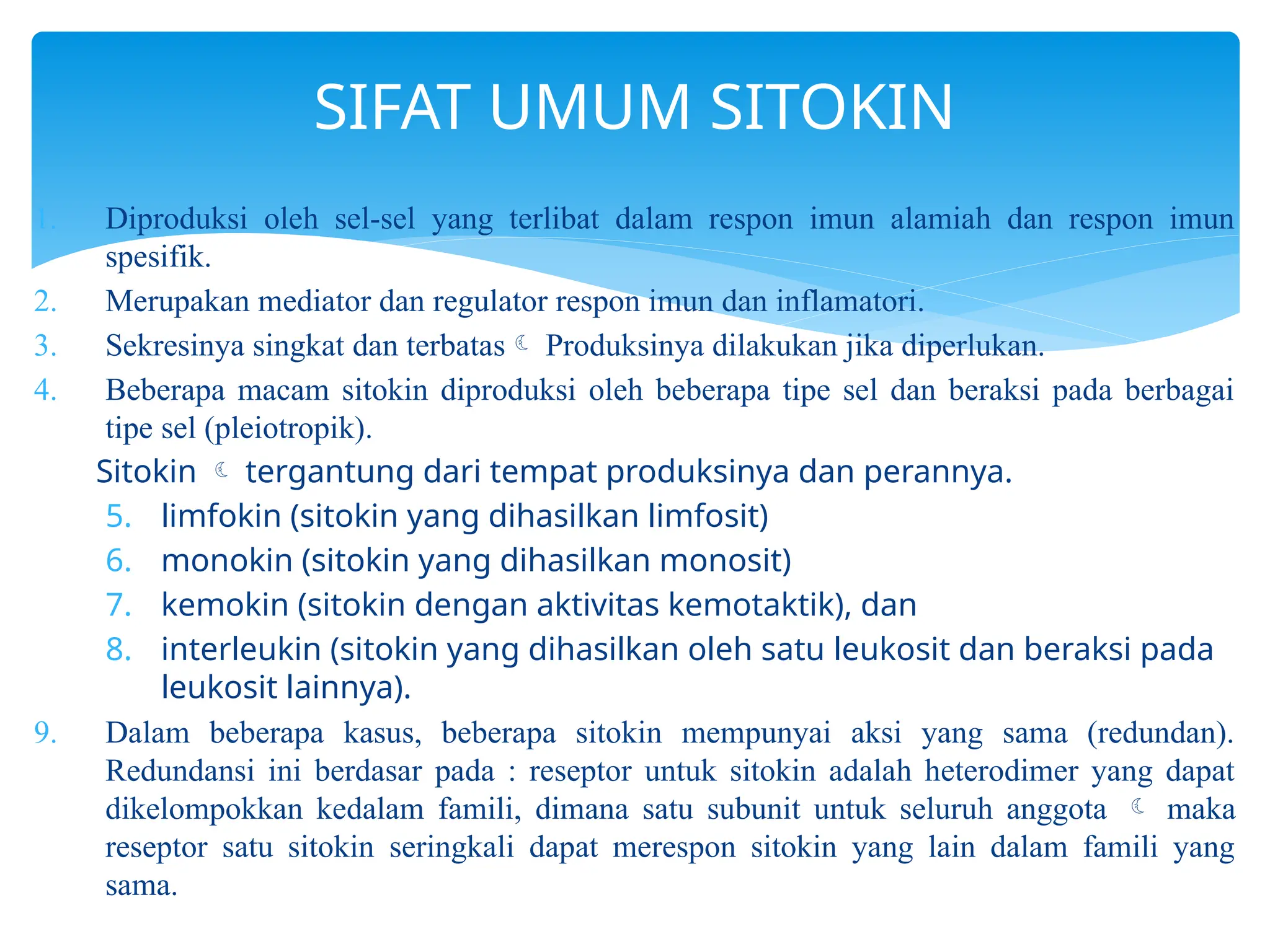 materi 6 sitokin, pengantar imunologi.pptx