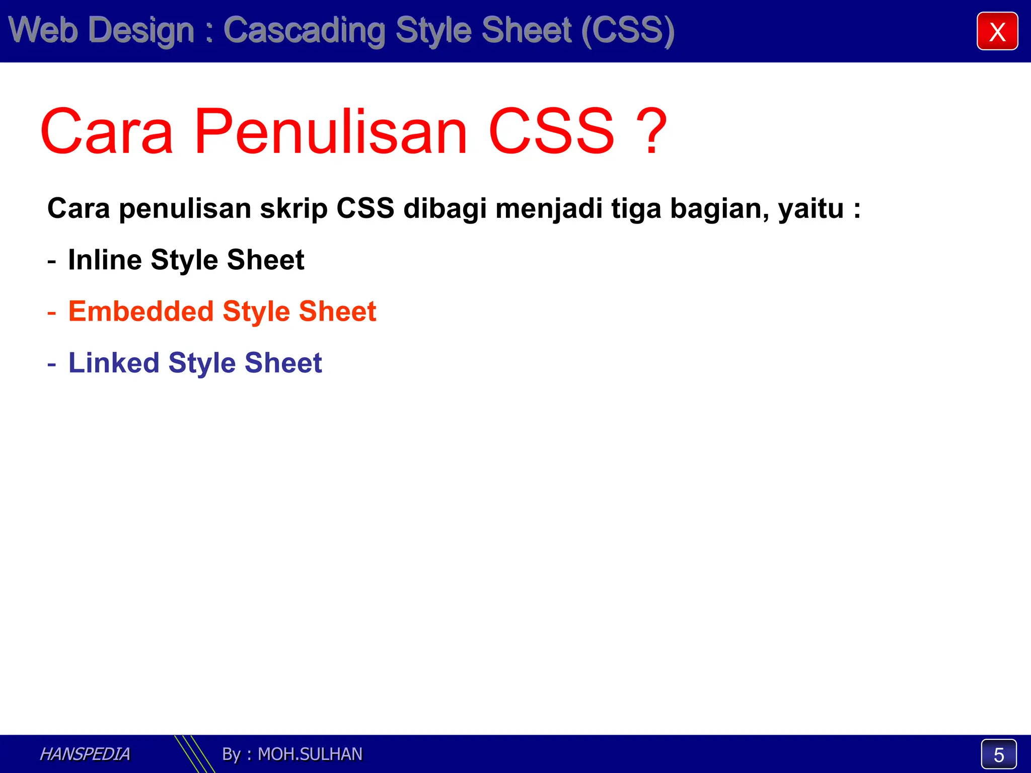 Cascading Style Sheets for Web Development | PDF