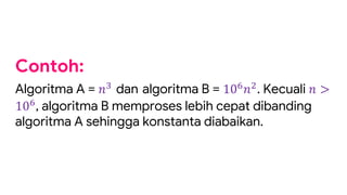Analisis Algoritma - Kelas-kelas Dasar Efisiensi Algoritma | PDF