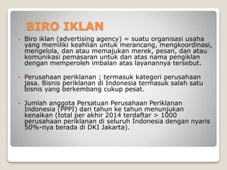 Manajemen Biro Iklan | PPT