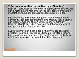 Manajemen Biro Iklan | PPT