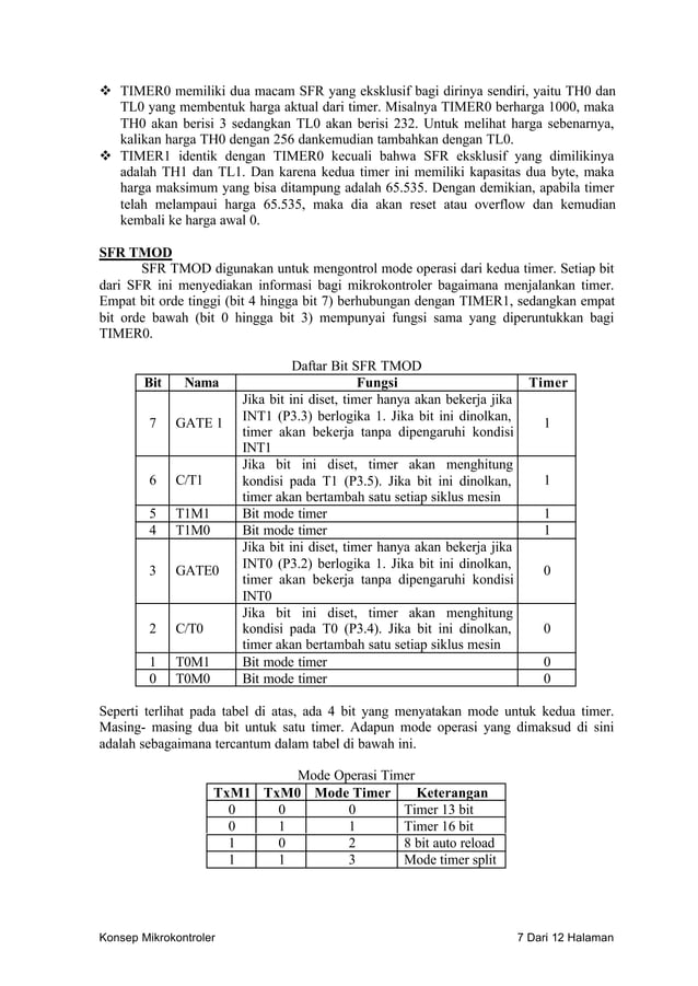 Materi 6 mikrokontroller | PDF