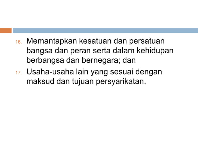 Materi 6 landasan operasional muhammadiyah | PPTX