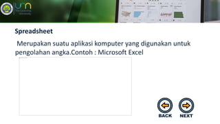 Materi 6 perangkat lunak aplikasi | PPTX