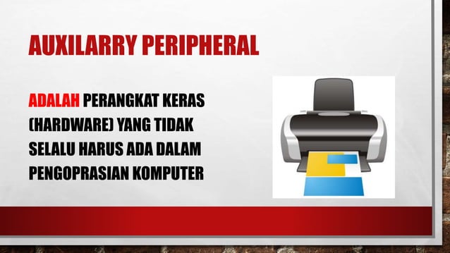 perangkat peripheral output | PPT