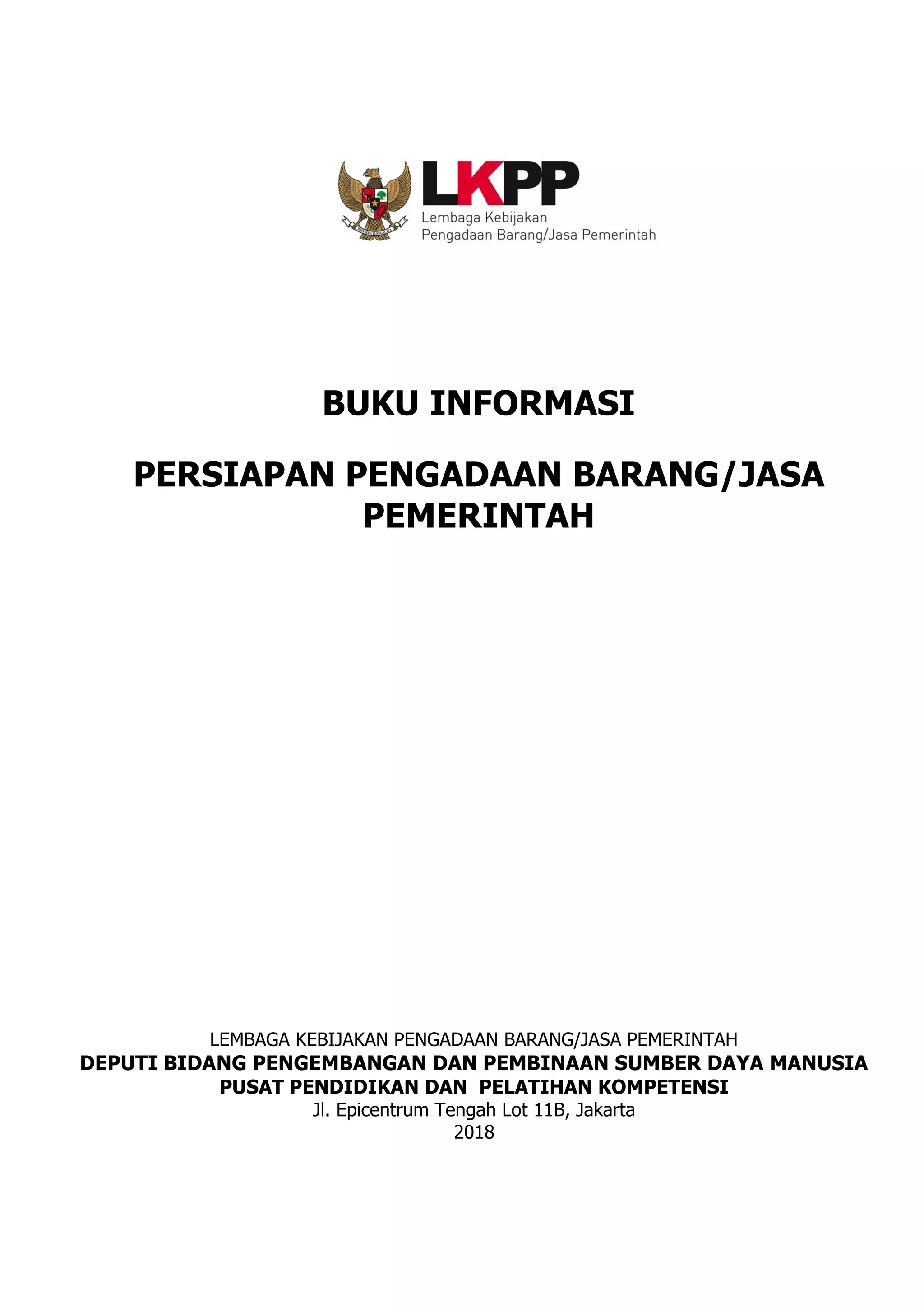 Materi 6 persiapan pbj | PDF