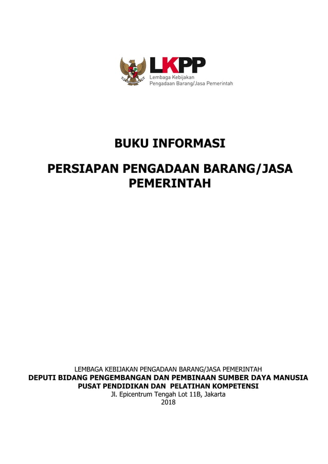 Materi 6 persiapan pbj | PDF