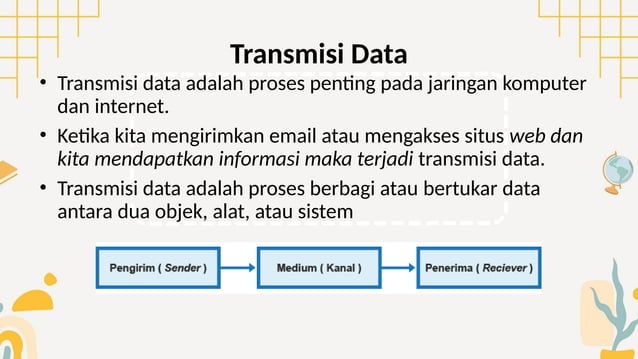Materi 6 Transmisi Data:Transmisi Data.. | PPTX