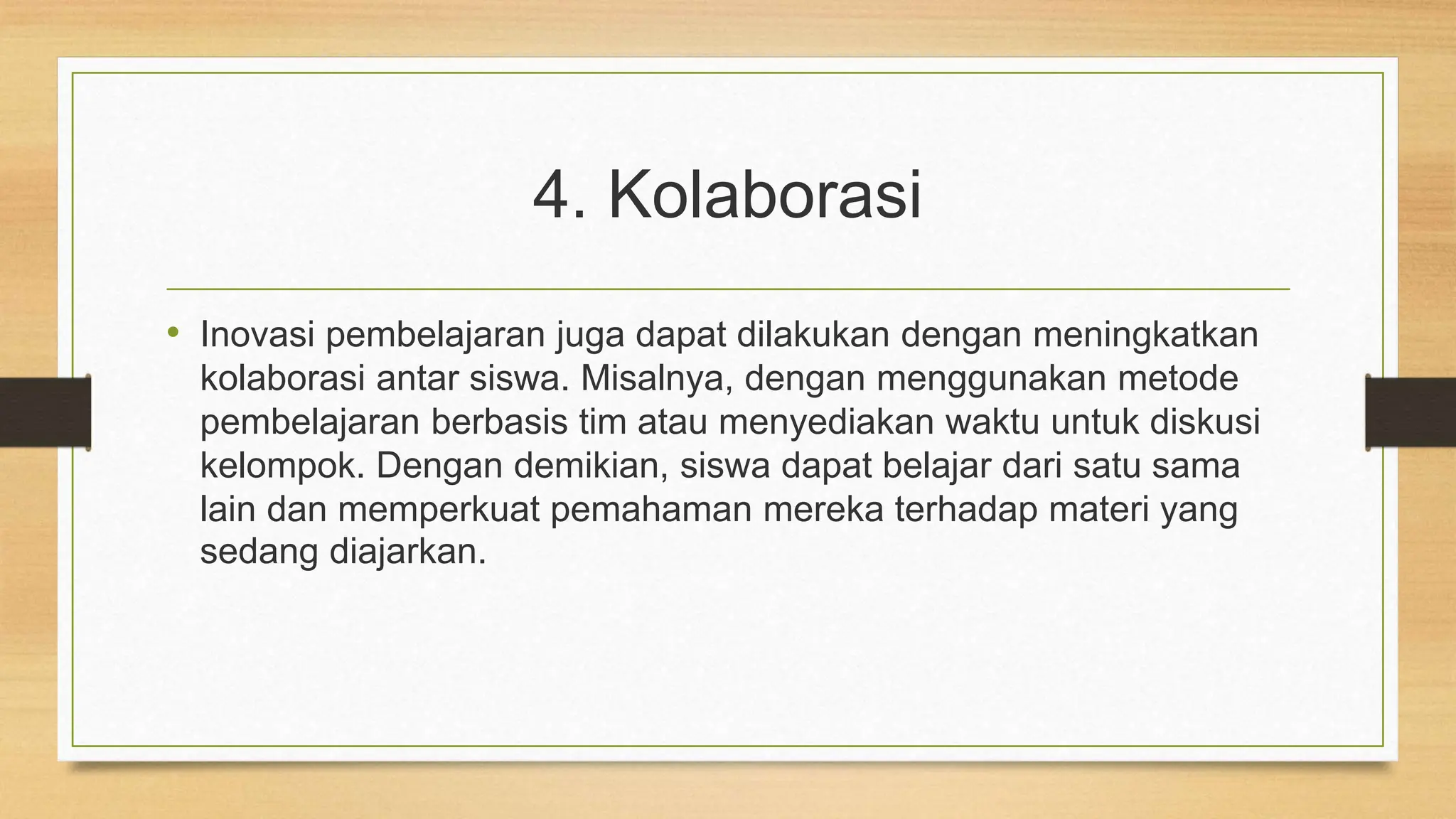 Materi 7.pptx tentang inovasi pembelajaran efektif | PPT