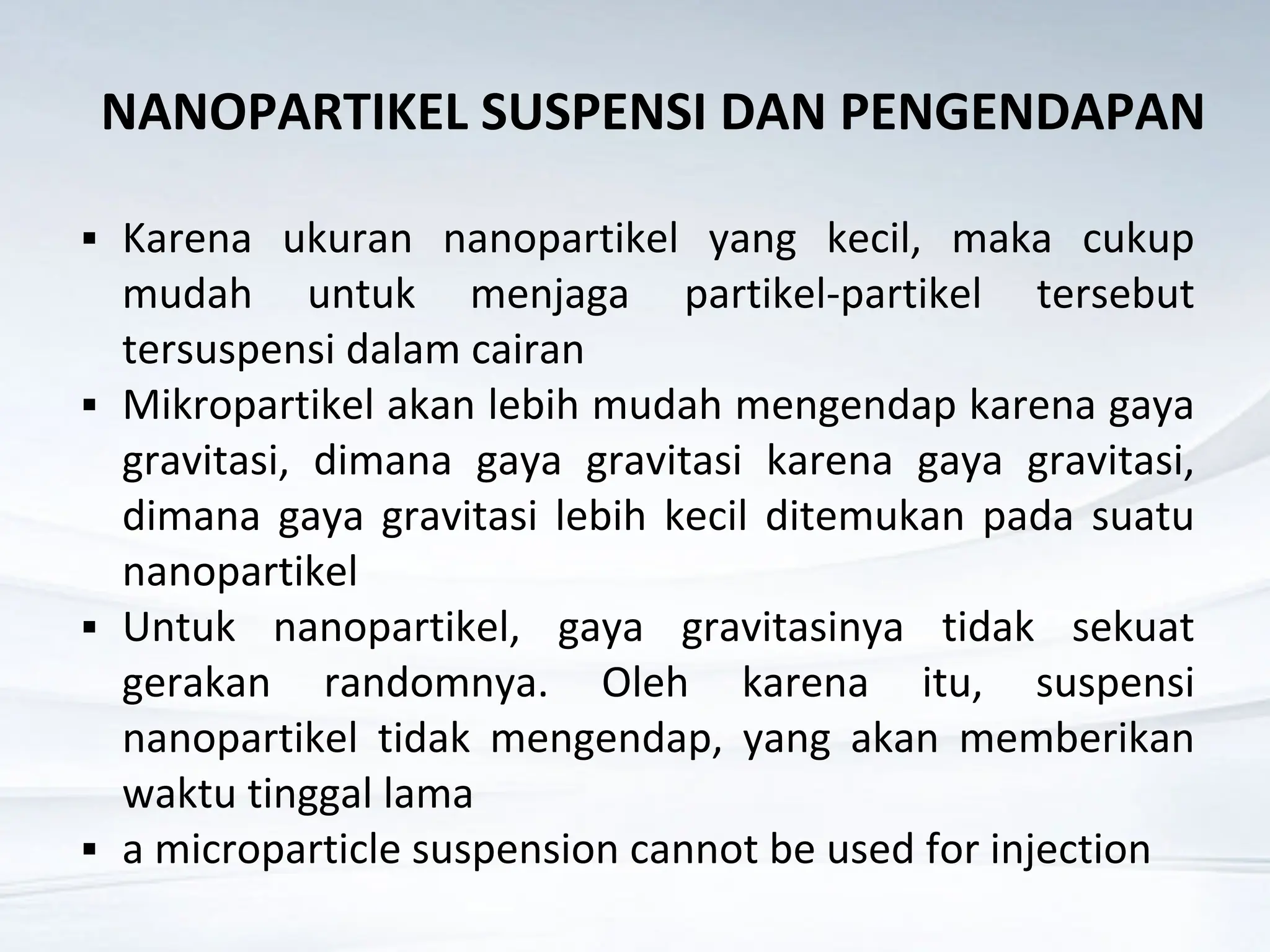 Ukuran nano: Berada dalam skala nanometer, membuatnya tidak terlihat ...