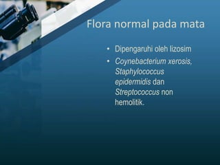 FLORA NORMAL SERTA HUBUNGAN HOSPES DENGAN LINGKUNGAN;PENGARUH MO.pptx