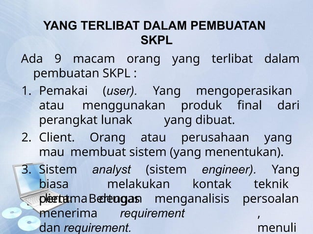 Materi 7 - Spesifikasi Kebutuhan Perangkat Lunak (SKPL).pptx