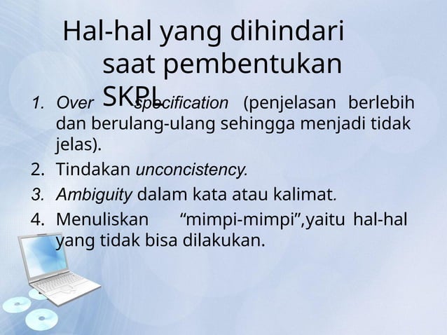 Materi 7 - Spesifikasi Kebutuhan Perangkat Lunak (SKPL).pptx