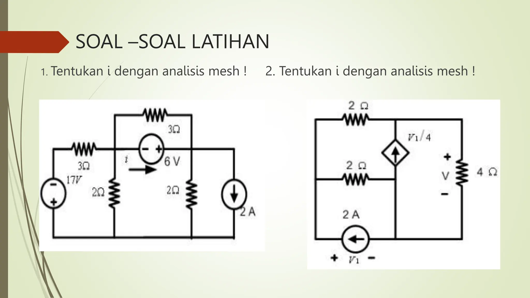 RANGKAIAN LISTRIK MATERI 7 ANALISIS MESH.pptx