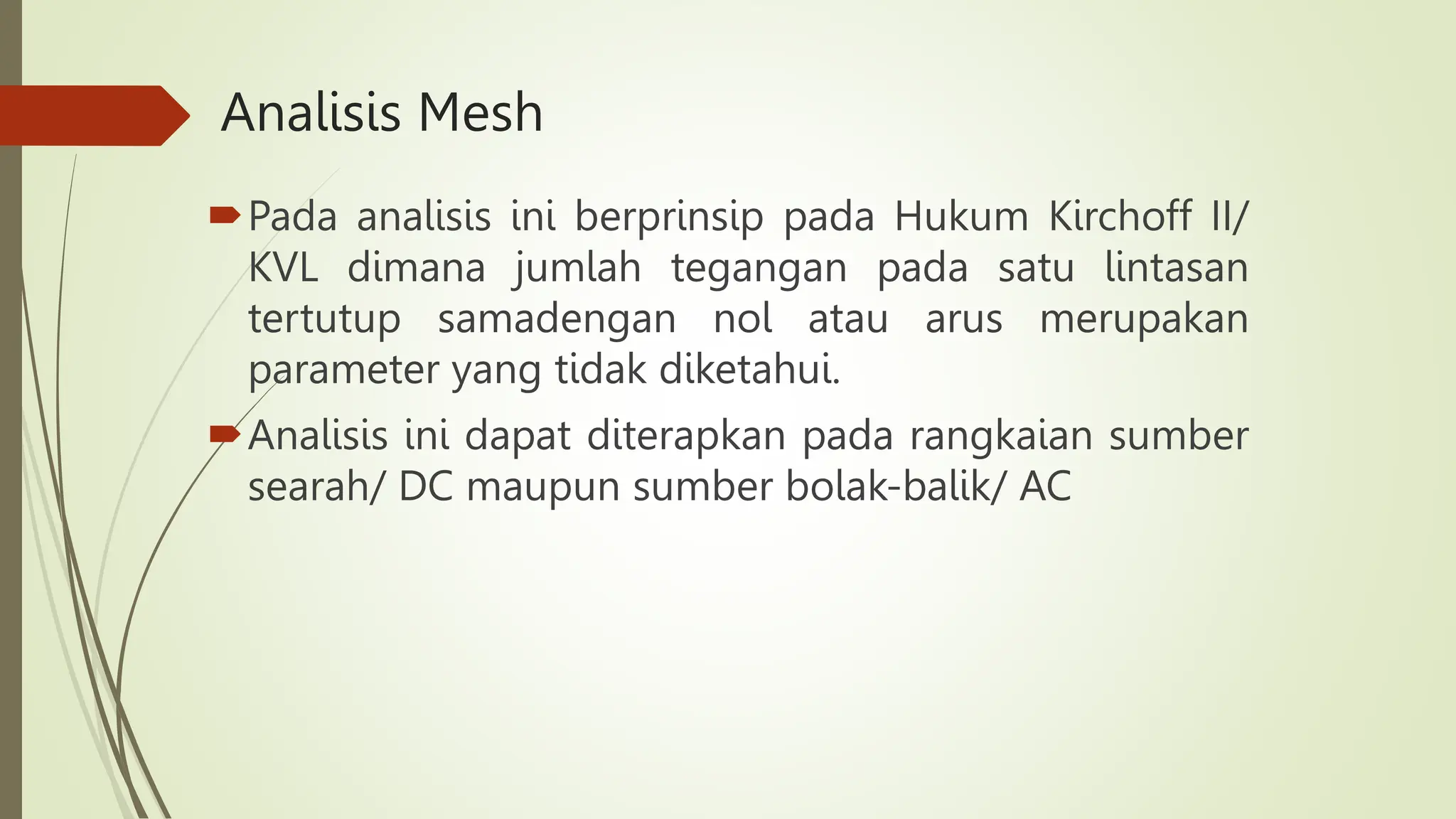 RANGKAIAN LISTRIK MATERI 7 ANALISIS MESH.pptx