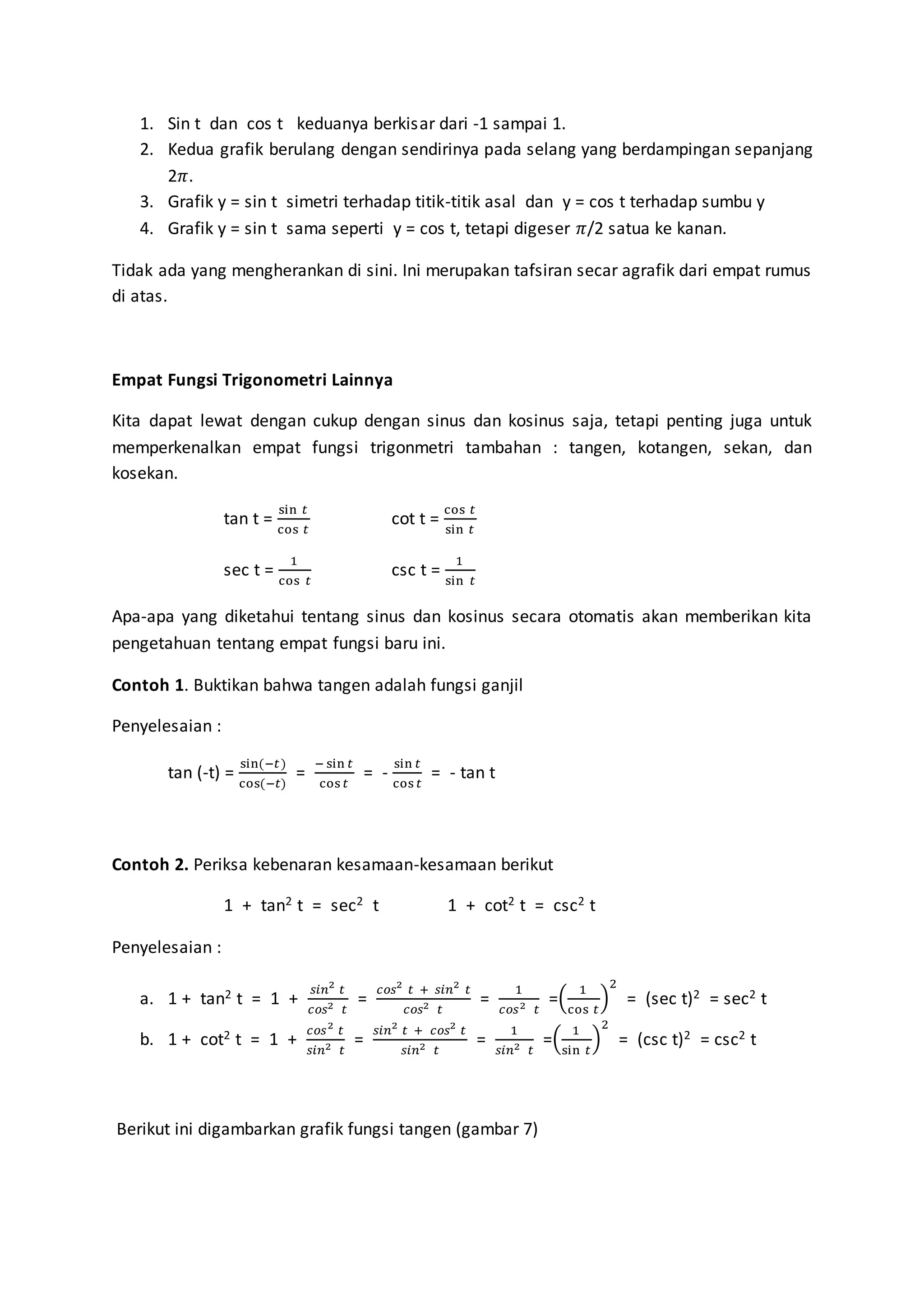 fungsi trigonometri | DOCX