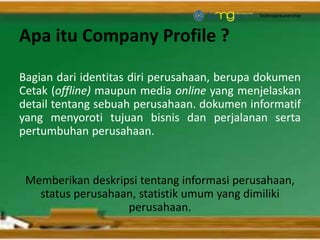 Materi 7 Membuat Company Profile.pptx