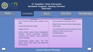 Materi 7 perangkat lunak sistem | PPTX