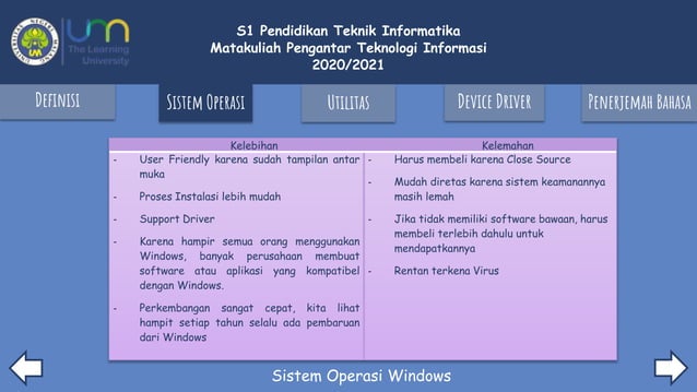 Materi 7 perangkat lunak sistem | PPT