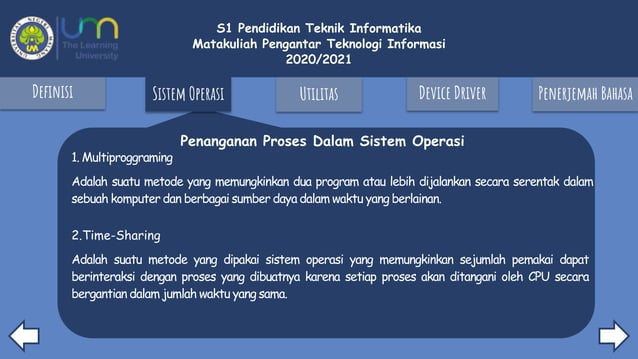 Materi 7 perangkat lunak sistem | PPT